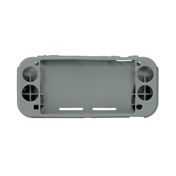 Switch Lite用、柔らかくクッション性のあるシリコンカバー。■ 柔らかく、クッション性のあるシリコン製。キズ・汚れから本体を守ります。■ ホコリなどが付きにくい、サラサラな手触り。■ 裏面部にグリップ付きで、握りやすさアップ！■ カ...