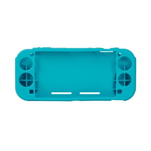 Switch Lite用、柔らかくクッション性のあるシリコンカバー。■ 柔らかく、クッション性のあるシリコン製。キズ・汚れから本体を守ります。■ ホコリなどが付きにくい、サラサラな手触り。■ 裏面部にグリップ付きで、握りやすさアップ！■ カ...