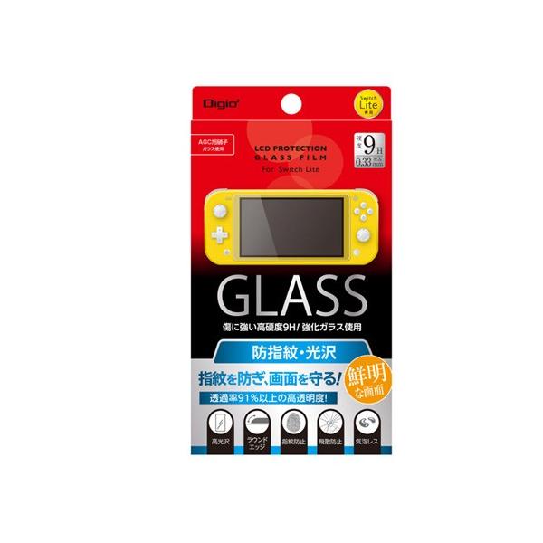 Switch Lite用、液晶保護ガラスフィルムシリーズ。■ ガラスフィルム寸法=140x80mm、厚み=約0.33mm、重量=約11g。■ 高硬度「9H」の強化ガラス/日本メーカー製ガラスを使用。キズや衝撃から端末を守ります。■ 汚れにく...