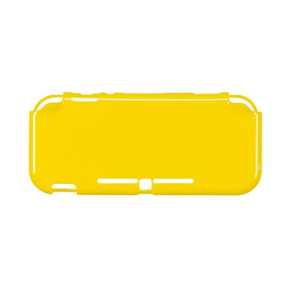 Switch Lite用、クッション性とほどよい硬さのTPU製背面カバー。■ 適度な硬さと弾力性のあるTPU製。キズ・汚れから本体を守ります。■ 簡単着脱で、ゲーム機本体にぴったりフィットします。■ カバーをしたままカードの交換、イヤホン・...