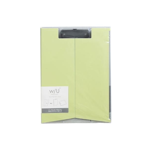 「w/U」シリーズ第3弾スタンドクリップボード■「w/U 〜watashi no sobani〜」シリーズ第3弾!■PC入力作業に便利なスタンドできるクリップボード。■縦横どちら向きでも書類が見やすいスタンド形状。■ペンを差せるくぼみ付き。...