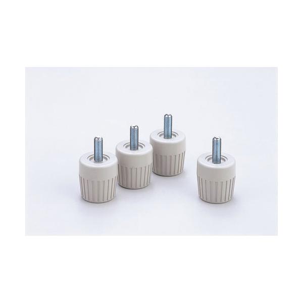 PSxシリーズ用オプション、アジャスター。●オプションアジャスターでデスクの取付高さは670mmの設定が可能です。※標準装備のキャスターを取り付けた時のデスクは高さ700mmになります。■商品詳細デスク取付高さ： 670mm本体重量： 0....