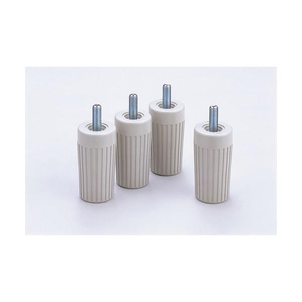 PSxシリーズ用オプション、アジャスター。●オプションアジャスターでデスクの取付高さは700mmの設定が可能です。●標準装備のキャスターを取り付けた時のデスクと同じ高さになります。■商品詳細デスク取付高さ： 700mm本体重量： 0.27k...