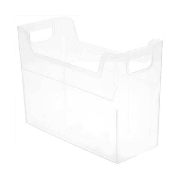 キャパティEシリーズ、“シンプルイズベスト”スタンダードな樹脂製ファイルボックス。●ファイルや雑誌の整理に最適です。■商品詳細本体寸法： W140xD329xH237mm本体重量： 0.37kg材質： ポリプロピレン樹脂生産国： 日本ナカバ...