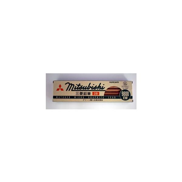 ■ 入数： 12本■ 硬度： 2B■ 軸型： 六角軸■ 材質： 軸＝木の端材MITSUBISHI / みつびし / ミツビシえんぴつ / 筆記具 / 筆記用具 / 文房具