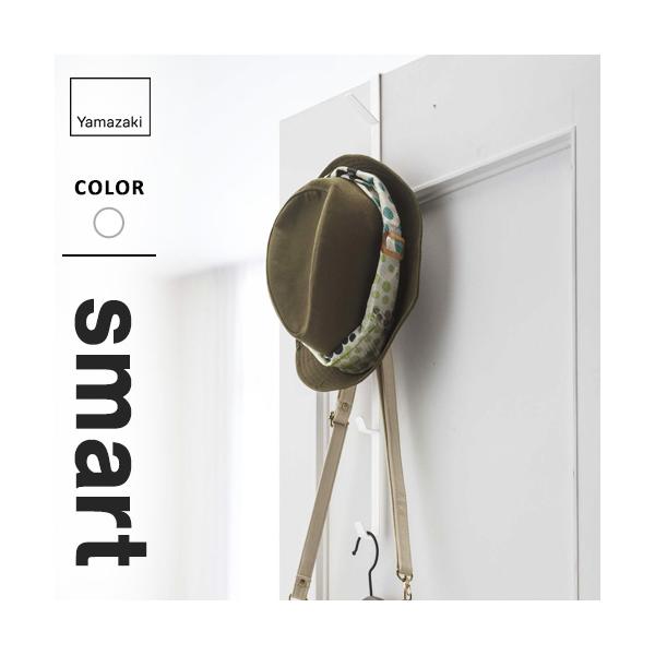 ◆ドアを有効活用！お出かけ前にさっと取れて便利。一番下のフックは子供さんも届く位置なので家族みんなのものが収納できます！■サイズ：幅1.5×奥行9×高さ54cm■材質：本体/スチール（粉体塗装）■重量：200g■原産国：中国■備考：耐荷重/...