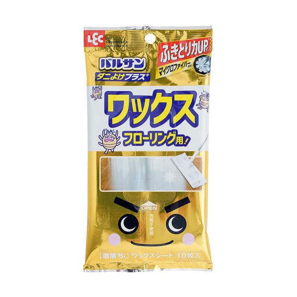 フローリングワイパーに付ければ簡単にワックス掛けとダニよけができます！■ 激落ちくんと殺虫剤のバルサンが共同開発！ワックスがけついでにダニ除け効果も得られるシートです。■ 樹脂塗装された木製のフローリング床に。汚れを落としながらワックス効果...