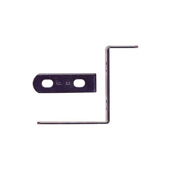 補強金具・接合金具としてお使いください。　材質：鉄　　仕上げ：カチオン電着塗装　黒色