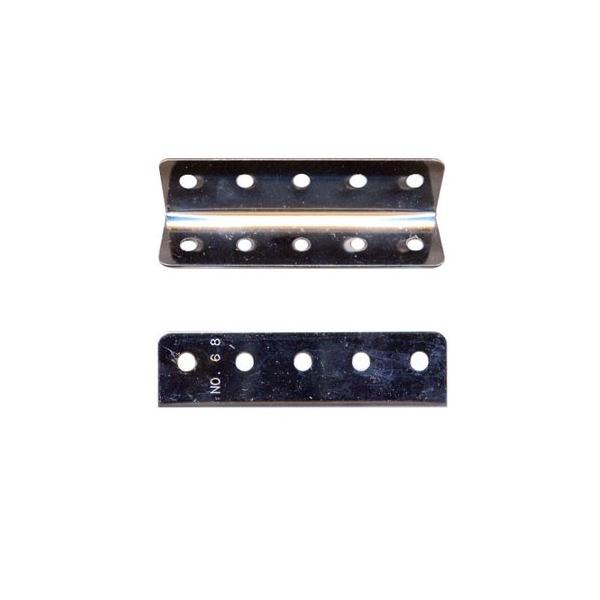 補強金具・接合金具としてお使いください。　材質：鉄　仕上げ：クロームメッキ