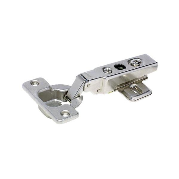 システムキッチン・洗面ユニットに使われているスライド丁番。ワンタッチ着脱タイプ。取り付けた後上下左右に微調整します。１、扉を開閉するときにパタンと自動でしまる「キャッチ付き」２、扉が側板の前に全部かぶさる「全かぶせ」３、扉に取り付ける穴が直...