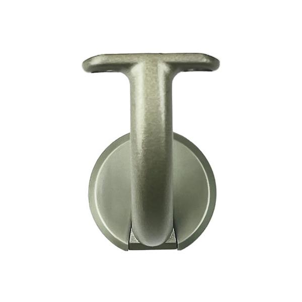 ■屋内用手すり金具。■表からねじが見えないカバー付き、コンパクトな形状で見た目すっきり。■直径32mm、35mmの手すり丸棒に対応しています。■押しピン機構で手すり金具の仮止め、着脱ができます。【用途】玄関、廊下、階段等に手すりをつける際の...