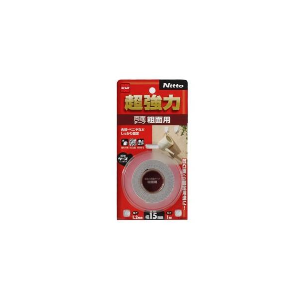【特長】●凹凸面やザラザラ面への固定用途に●合板やモルタル、ブロックなど粗面への固定用途にニトムズ / 両面テープ / 両面 / テープ / 凹凸面 / ザラザラ面 / 固定 / 合板 / モルタル / ブロック / 粗面