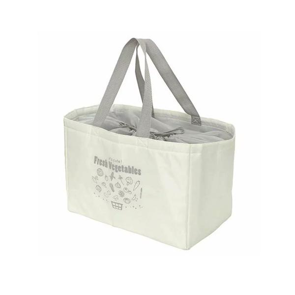 レジカゴinバッグ！■ レジカゴにフィットするので毎日のお買い物が便利になるエコバッグ！■ 詰め替えいらずで毎日のお買い物が楽々。■ ショッピングにはもちろん、キャンプ、バーベキュー等のレジャー、アウトドアにもおすすめ。■ 巾着タイプになっ...