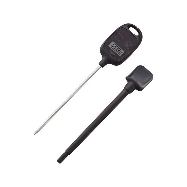 センサー針：φ4×長さ140mm測定範囲：-50℃〜+240℃測定精度：±1℃/0〜+100℃それ以外±2℃分解能：0.1℃付属品：CR2032コイン形リチウム電池メーカー品番：TT-583色：ブラウン全長(mm)：221タニタ / たにた...
