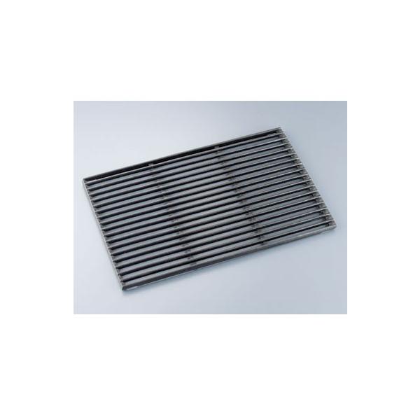 炭火の火力にも耐えられ、熱伝導も良く、美味しく仕上げられます。肉や魚に美味しそうな焦げ目をつけれます。隙間間隔：9mm 厚さ：8mm 高さ：15mm間口×奥行(mm)：482×394