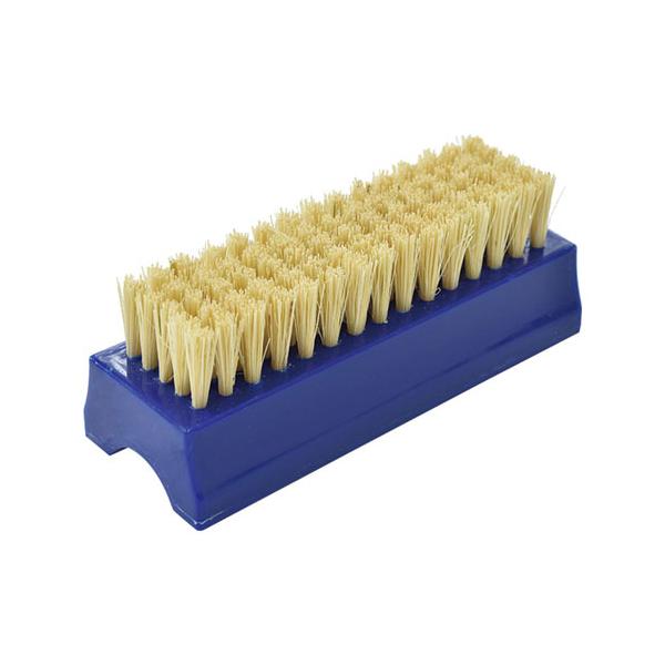 ■手の汚れ落としだけでなく、洗濯時の予備洗い、その他各種洗浄に使用できます。【仕様】幅×奥行×高さ(mm)：35×98×40毛長：15(5)mm材質：本体：ポリプロピレン、毛：パキン(表面)・白豚毛(裏面)