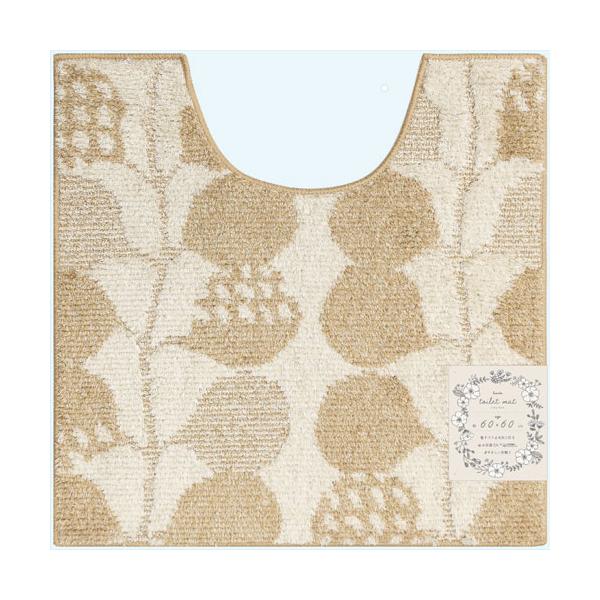 ●北欧ナチュラルなデザインでインテリアに合わせやすい♪●柔らかく肌触りの良い糸を使用したトイレマット。■素材パイル部/ポリエステル100％■サイズ60X60cmおかとー / OKATO