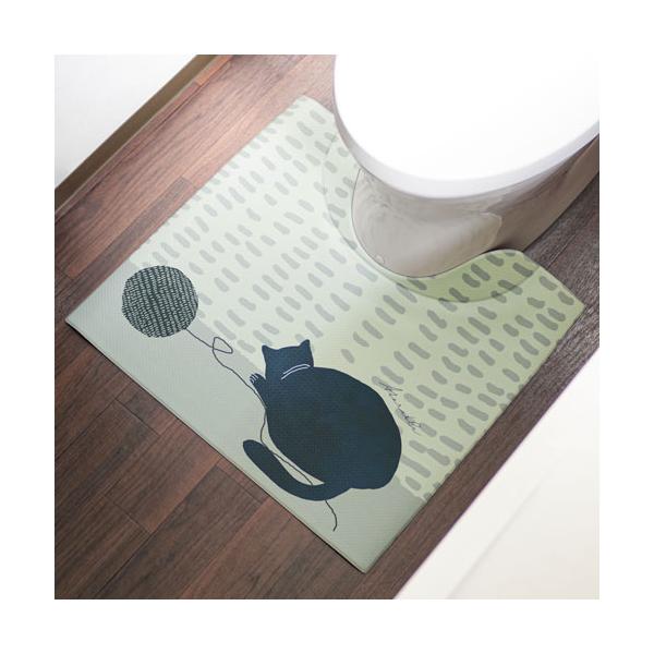 ●汚れた時はサッと拭くだけ簡単お手入れ♪●マットに付いている折り目によりスキマにぴったりフィットするので、尿ハネや汚れをしっかりガード！●抗菌防臭機能付きなので毎日清潔にお使い頂けます。■素材塩化ビニル樹脂■サイズ55X60cmおかとー /...