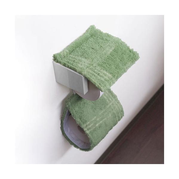 直径12cmまでのトイレットペーパーが1個入ります。1本支柱タイプのペーパーホルダーにも使用可。柔らかな色味とシンプルなデザインが使いやすい。洗濯機で丸洗いOK！洗濯ネット使用。(乾燥機使用不可)■材質表生地/ポリエステル100％おかとー ...