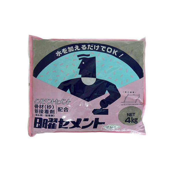 【商品説明】骨材を配合しているので、水を加えるでけで施工できます。【用途】床面、土間廻りの補修【色】グレー【内容量】内容量(kg)：4かていかがくこうぎょう / Katei kagaku kogyo