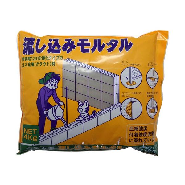 流し込むだけで水平面が作れます 水練りだけで施工できます圧縮強度・付着強度・流動性に優れています■ 仕様・材質成分：ポルトランドセメント、砂、その他■ 原産国日本■ 注意事項セメントは強アルカリ性なので施工時は必ず手袋等を使用してくださいか...