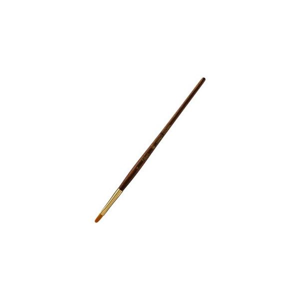 ◆線描きなど細部塗りから、面塗りまで対応できる万能筆です。サイズ：4号 幅37×高さ245×奥行13（mm）HANDY CROWN / はんでぃくらうんDIY / 筆 / 水性・油性兼用 / 絵画・ホビー / 化繊100%