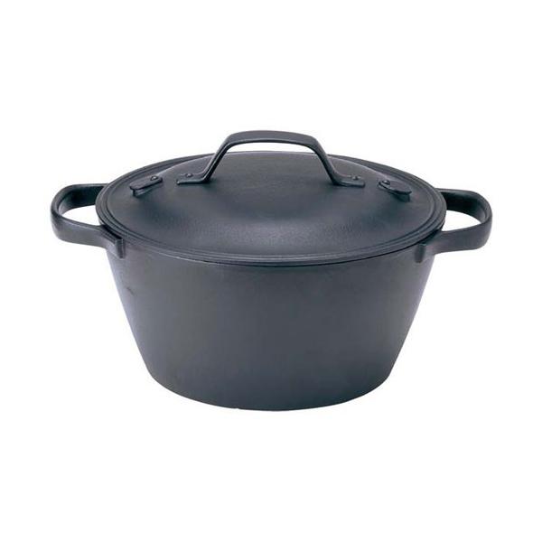 ●SGマーク認定【外寸】底径：180【内寸】φ240／深さ：115【重量】4.0kg【容量】4.0L【材質】鉄【電磁】200V