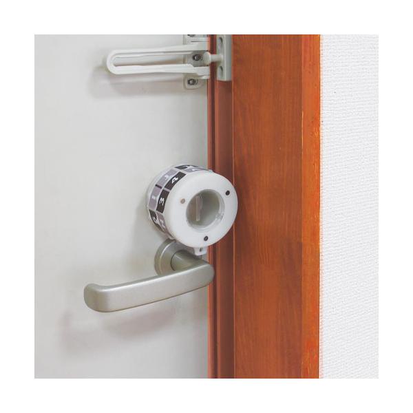 【商品説明】使用制限を設けたいサムターン・鍵穴に最適!室内(サムターン)に付けて、屋外への徘徊防止・非常時以外の外出禁止、ドアの管理・サムターン回しの防犯防止に!室外(鍵穴)に付けて、入室制限を設けたドアの管理(鍵穴の使用制限)ダイヤル施錠...