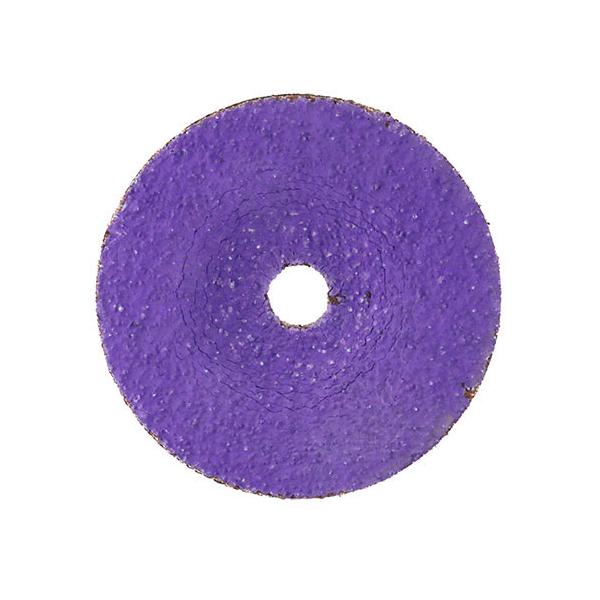 圧倒的研削力のあるファイバーディスクです。【用途】一般鋼や難削材の研削、溶接ビート除去、黒皮はがしや塗装剥がし作業。【機能】基盤に直接セラミック砥粒がついており、研削力がずば抜けています。オフセット砥石に比べ約6倍、多羽根ペーパーの約2倍の...