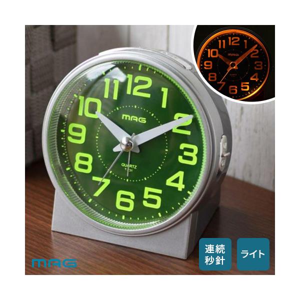 【特長】・時刻がわかりやすい文字板の数字フォント・スムーズに動く連続秒針・アラームスイッチをONにすると、ライトが常時点灯し続けます【機能】・連続秒針・電子音アラーム・スヌーズ・ライト自動点灯機能（アラームON時）素材・材質：ABS樹脂生産...