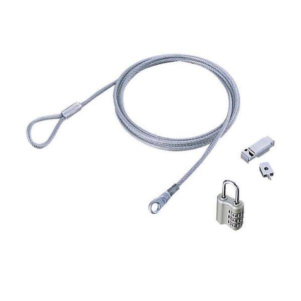 使用しないコネクタ(D-sub25ピン/D-sub15ピン/D-sub9ピン)を利用してパソコン本体を盗難から守ります。エレコム / えれこむ / ELECOM