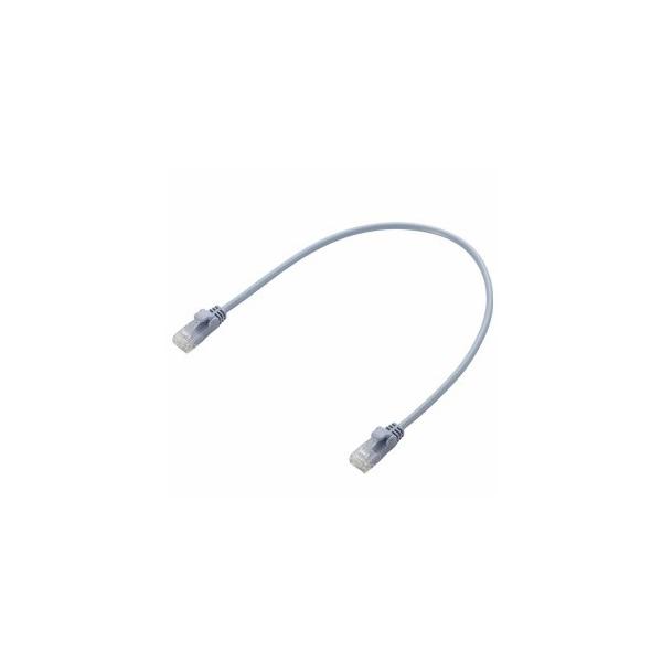 配線スッキリ!取り回しがしやすい“やわらかLANケーブル"。ギガビット・イーサネット高速通信に最適な「カテゴリー6」に準拠。短い長さでスッキリ配線できる短尺タイプ。エレコム / えれこむ / ELECOM /