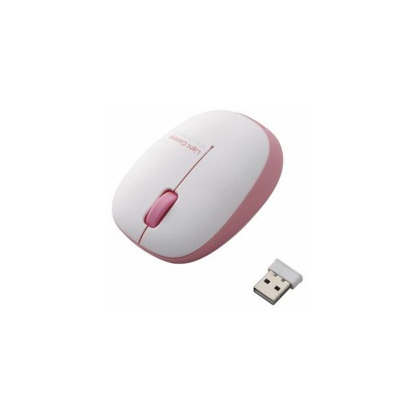 ふわっと軽く、疲れにくい!小型軽量設計で、軽い力で操作できるワイヤレスタイプのBlueLEDマウス。エレコム / えれこむ / ELECOM /