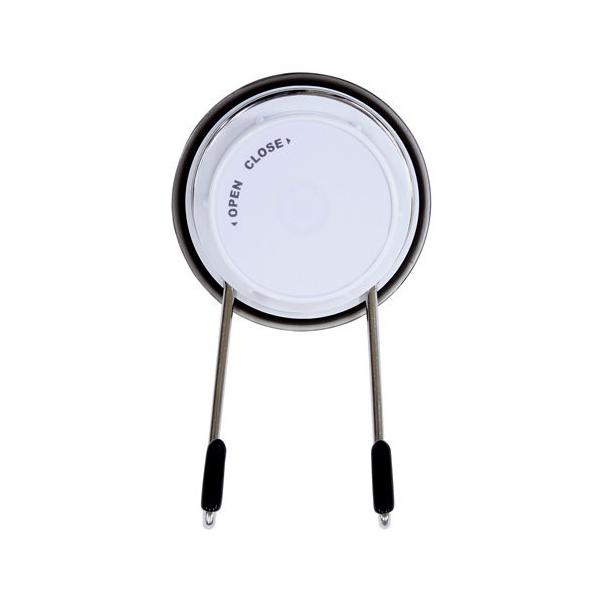 【商品説明】超強力吸着！吸盤フックです。吸盤を押し付けながら右にカチッとなるまで60°回すと、真空状態となり、しっかりと吸着できます。2つのフックがついているタイプです。【用途】小物の壁掛けに【仕様】色：ホワイト耐荷重(kg)：3材質：本体...