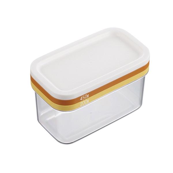バターに触れずにカットしてそのままストック。ワイヤープレート2枚を使い分け450g のバターを約10g のブロックにカットできますのでお菓子作りに大活躍！また通常の200gのバターも約5g にカットできます。■ 製品サイズ(重量・容量)約1...