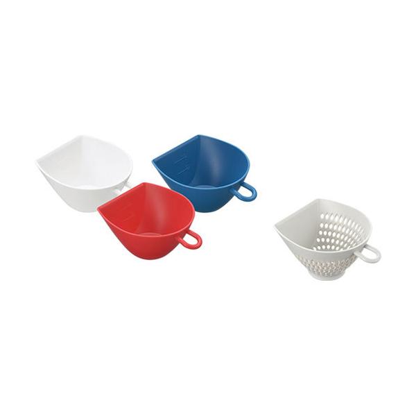 サッとすくえる新発想ザルボウル。トリコロールがかわいいチリトリザルボウルミニのセットです。薬味調理やソース作りにぴったり。■ 商品サイズ91×110×48mm■ 商品重量89g■ 材質本体/ポリプロピレン(耐熱温度140℃/耐冷温度-20℃...