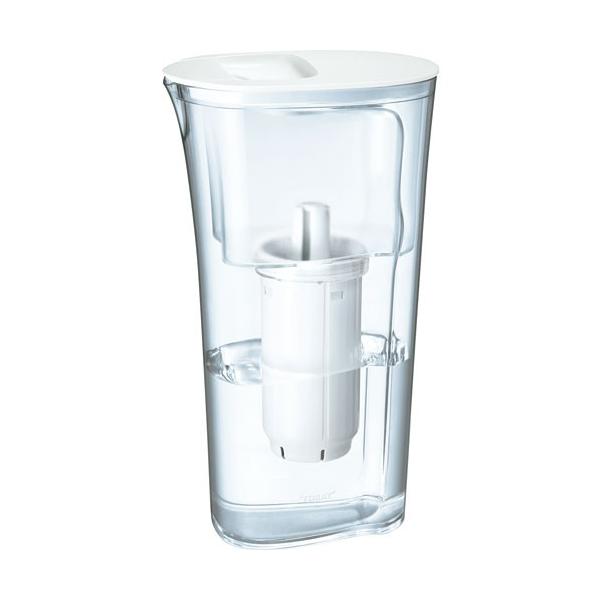 冷蔵庫のドアポケットや野菜室にもすっきり収まるサイズです。注ぐときに持ちやすく、野菜室などからも楽に取り出せるので、幅広くご活用頂けます。安全でおいしい水をお手軽にご家庭で楽しんで頂けます。簡単に外して洗える構造なのでいつも清潔にご安心して...