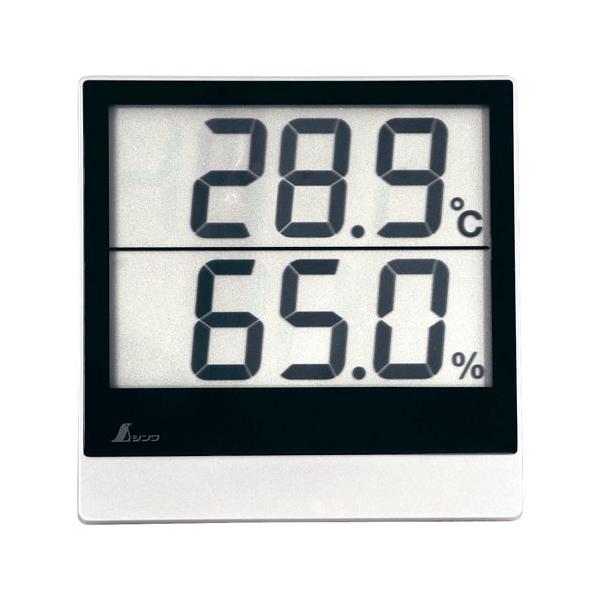 メーカー品番：73115間口×奥行×高さ(mm)：103×102×18     測定範囲：温度-5〜49℃湿度：30〜95%測定間隔：20秒電源：単4アルカリ乾電池×1本(テスト電池付)・広い視野角で明るさ、映り込みにくさ、フォントにこだわ...