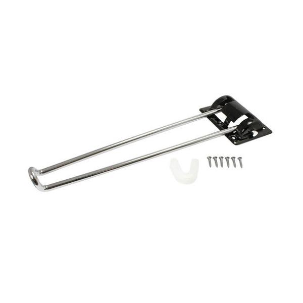 折りたたみができるクローム脚●家具脚パーツ・補修部品。【仕様】入数：1サイズ：8×300mm材質：クロームhilogik / はいろじっく