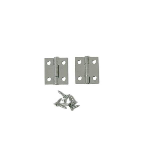 家具・建具の組立・補修等に最適な蝶番です。家具・タンスの蝶番(丁番)シリーズ家具・建具の開き扉用丁番。開き戸の開閉軸に用いる金物です。■サイズ：25mm■入数：2■ステンレスhilogik / はいろじっく