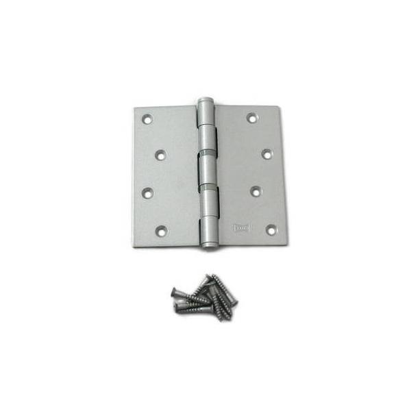 家具・建具の組立・補修等に最適な蝶番です。家具・タンスの蝶番(丁番)シリーズ家具・建具の開き扉用丁番。開き戸の開閉軸に用いる金物です。■サイズ：102mm■カラー・仕上：シルバー■リング入hilogik / はいろじっく