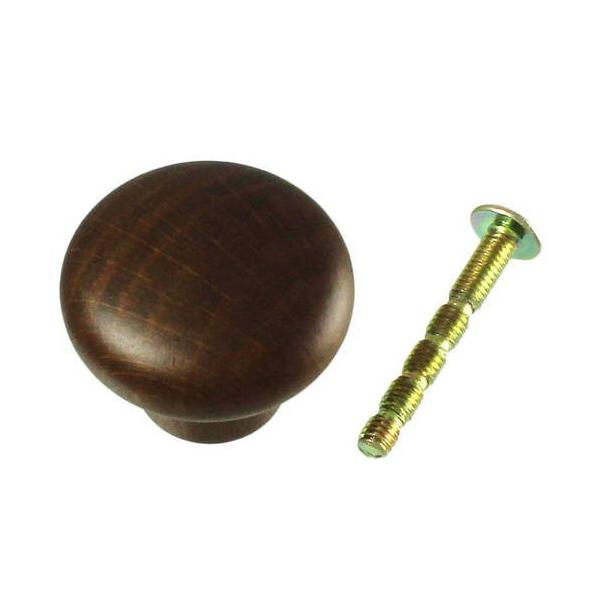 引き出しや扉の、お手軽な模様替えにオススメです。家具タンスの取っ手・ツマミシリーズ家具扉・引出等のツマミ。裏側からビスで止めるタイプのツマミです。■サイズ：30mm■取付：裏ビス止■カラー・仕上：ウォール■本体：木hilogik / はいろじっく