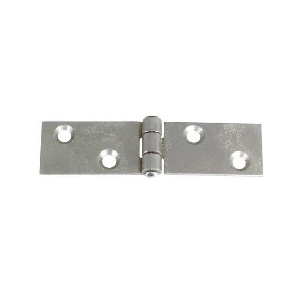 家具・建具の組立・補修等に最適な蝶番です。家具・タンスの蝶番(丁番)シリーズ家具・建具の開き扉用丁番。開き戸などの開閉軸に用いる横長タイプの金物です。■サイズ：20mm■カラー・仕上：鉄生地hilogik / はいろじっく