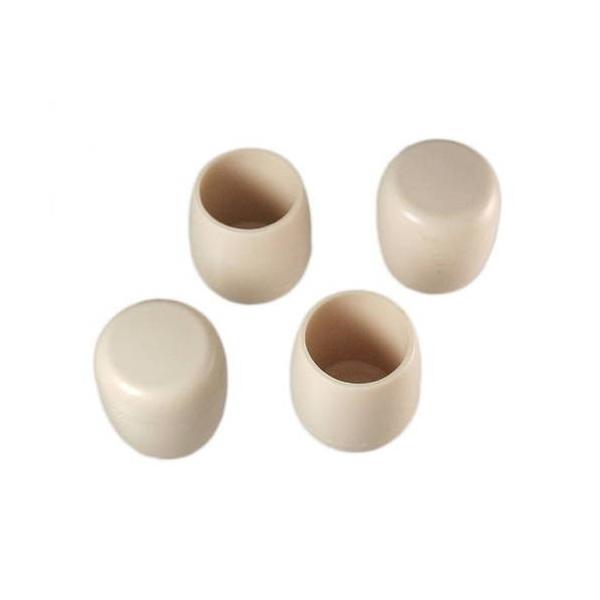 パイプ脚用キャップです。防音・防振ゴム・スポンジ・フェルト・フィルターシリーズ騒音・床の傷防止。騒音や床・フローリングの傷を軽減します。■サイズ：21mm■色：白hilogik / はいろじっく