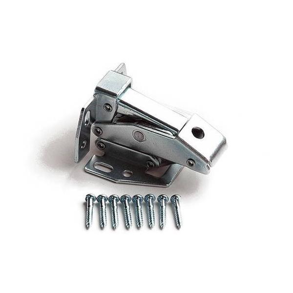 掘り込まずに取り付けできます。家具・タンスの蝶番(丁番)シリーズ家具の組立・補修等。掘り込み不要で、簡単に取り付けできるスライド蝶番です。扉を閉めるときに最後にカチッとなるキャッチ付きです。■特徴：掘り込む必要がありません。扉を閉めるときに...