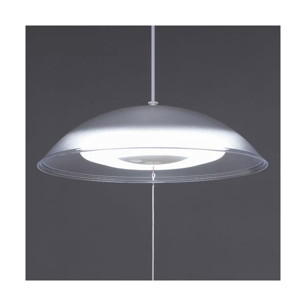 シンプルなデザインで、どんなお部屋にも最適なLEDペンダントライトです。プルスイッチで調光2段階（全灯・半灯）＋常夜灯の切り替えができます。壁スイッチをONにした状態で、素早く（約1秒以内）OFF→ONすると点灯状態を切り替えることができま...