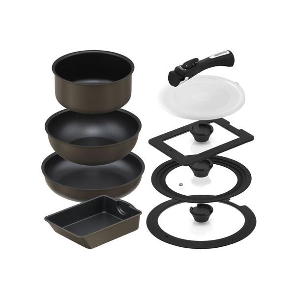 ダイヤモンドコーティングを使用したフライパン・なべ・マルチエッグパンのセットです。マルチエッグパンは幅広・深型設計なので、様々な料理シーンでお使いいただけます。たまご焼きはもちろん、専用のシリコン縁ガラスふた付きなので餃子などの焼き・蒸し調...