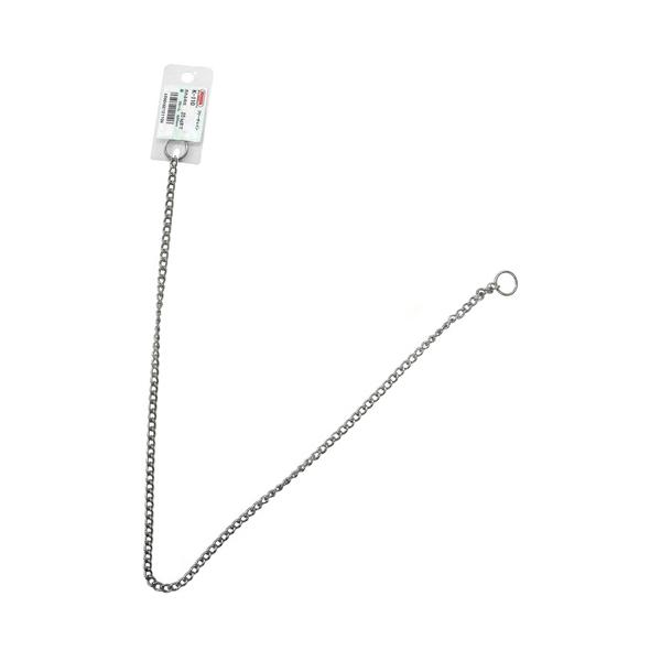 【商品説明】チェインの両端に溶接リングをセット、ベーシックなクローム処理タイプ【用途】転倒防止・連結部品・張り固定に。【色】クローム【材質】鉄【サイズ】鎖の太さ(mm)：1.6全長(mm)：600表面処理：クローム参考使用荷重(kg)：25...