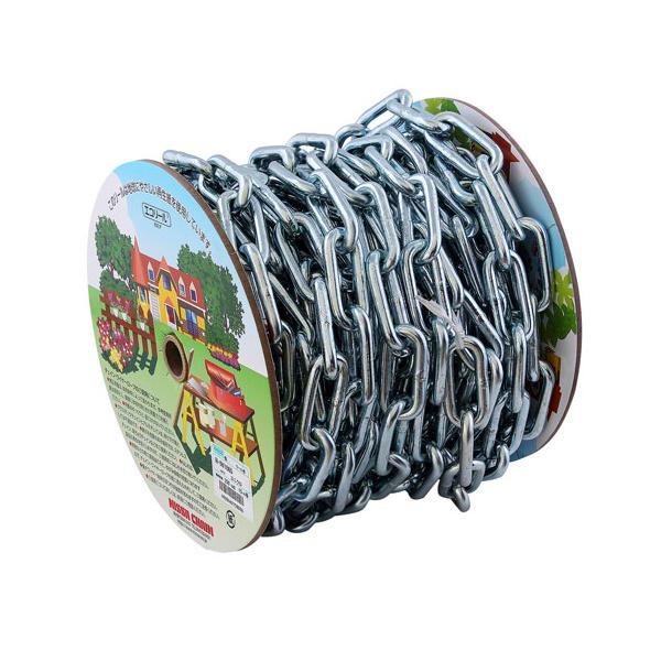 【商品説明】ベーシックな形状で、溶接を施しており安定した強度があります。【用途】区画の仕切りや、転倒防止・連結などに。【仕様】参考使用荷重(kg)：250【色】ユニクロ【サイズ】線径(mm)：6.5リンク内径(mm)：37.0×10.0全長...