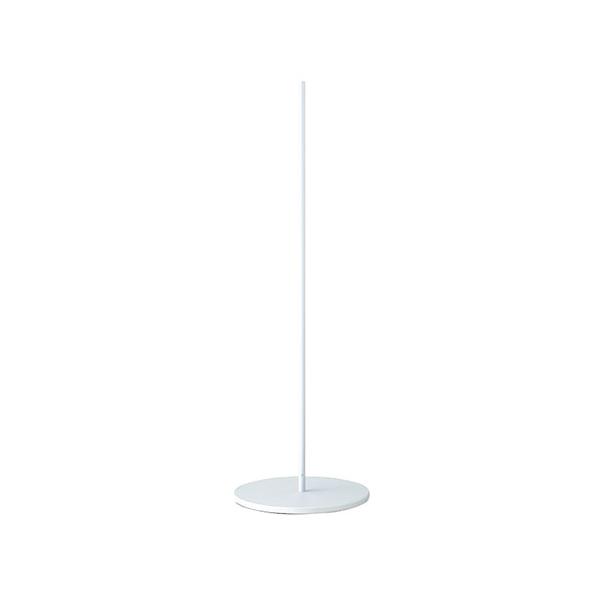 ■フロアベース。■半世紀以上の歴史を持つZ-LIGHT(ゼットライト)、高い実用性とデザインを兼ね備えたアームスタンドZライト。寸法：幅φ330mm・高1,000mm重量：11.5kgカラー：ホワイト取付方法：ベースタイプ高さ1000mmの...
